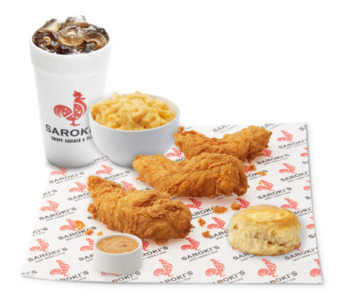 Crispy Fried Chicken Combo Meal Deals - Saroki’s Crispy Chicken & Pizza